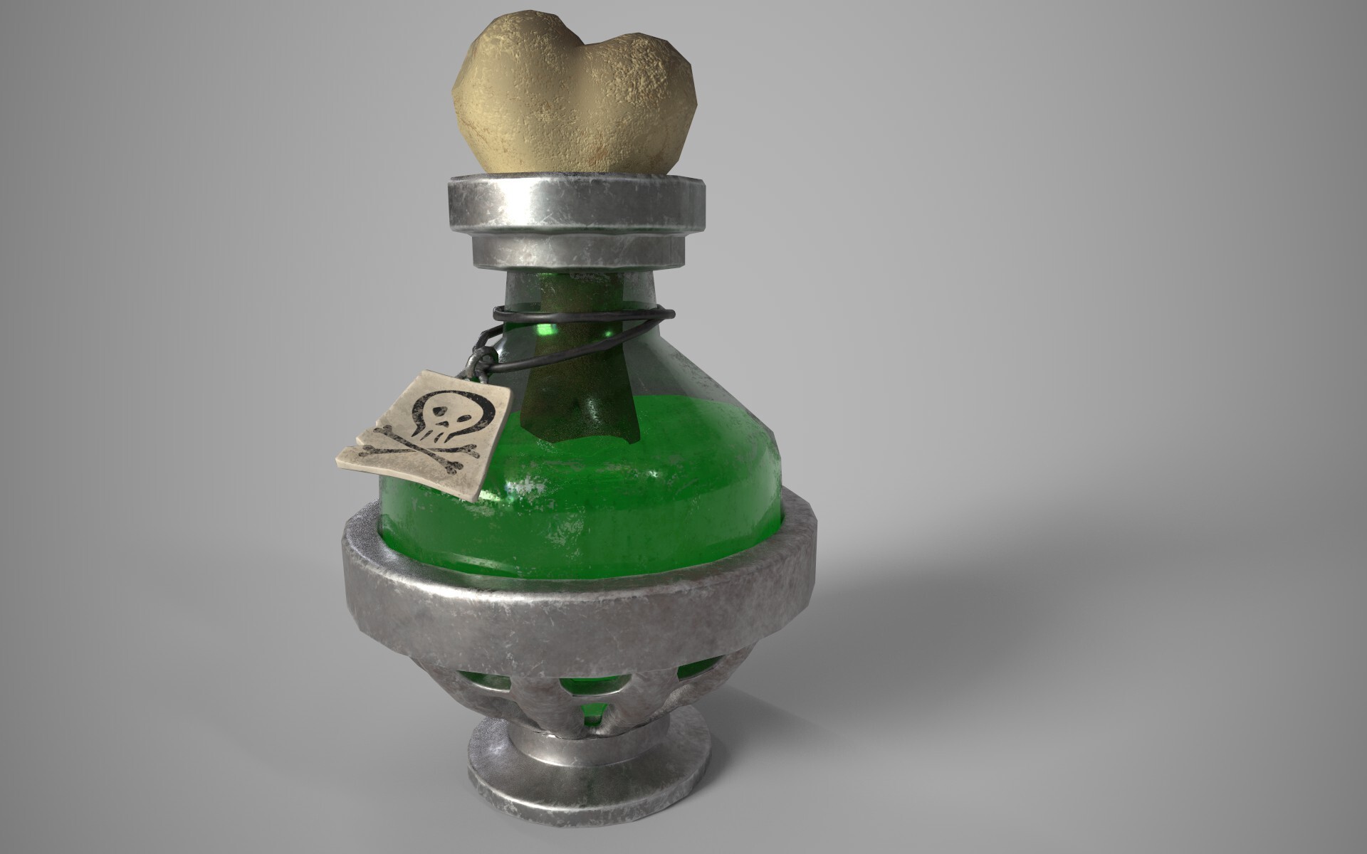 ArtStation - Poison Bottle