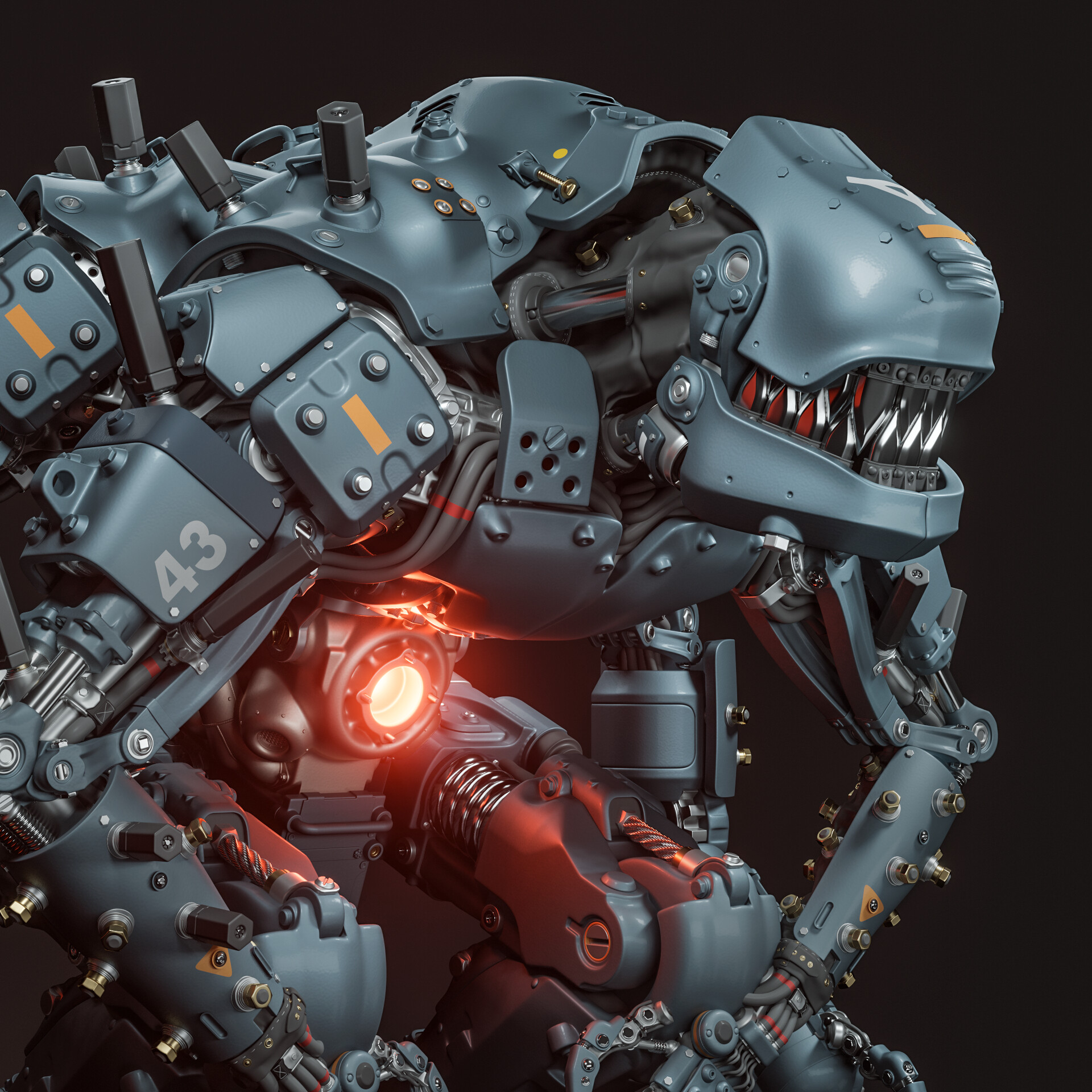 ArtStation - The MANTIKOR - Wolfenstein x LANCER RPG