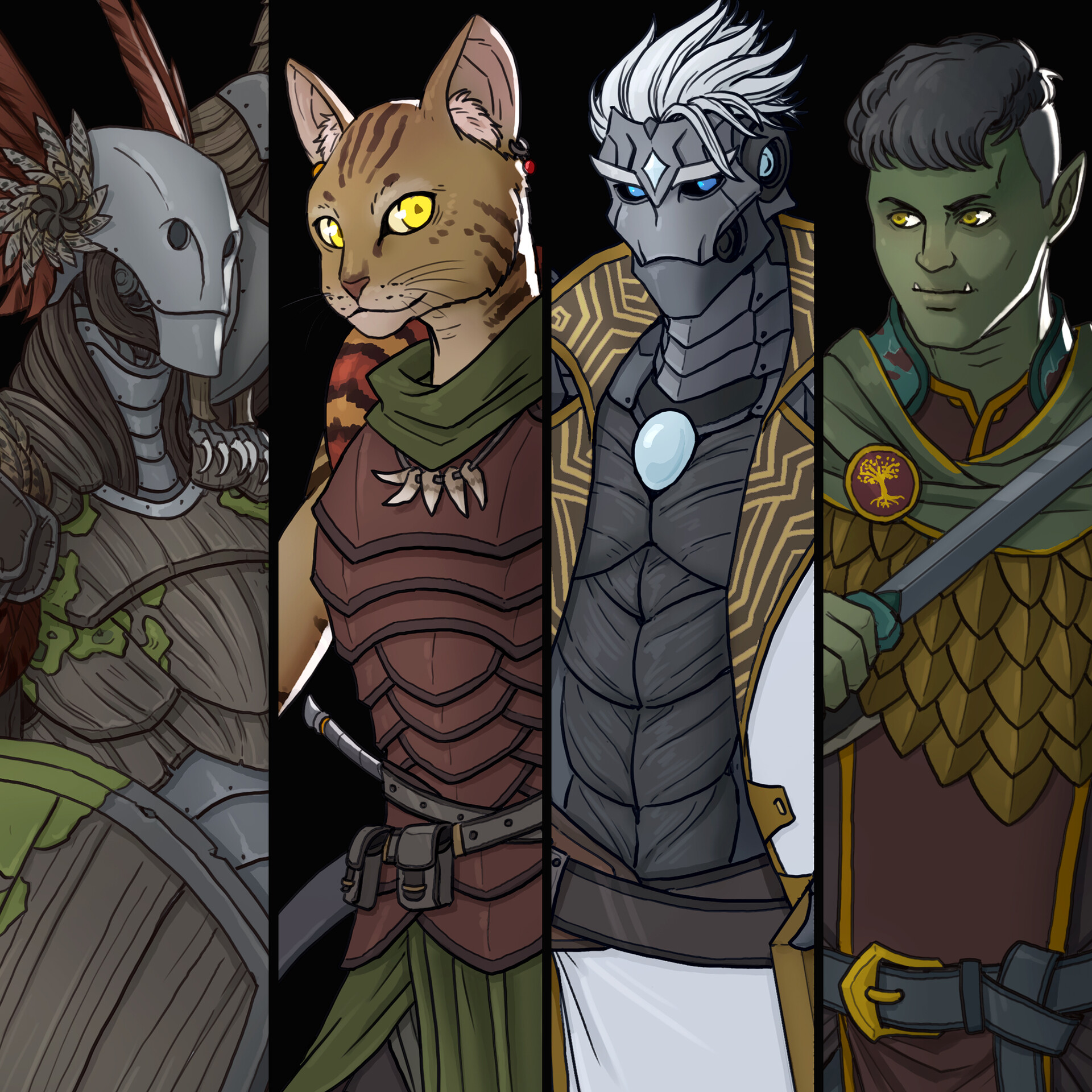 ArtStation - RPG Character Set 33