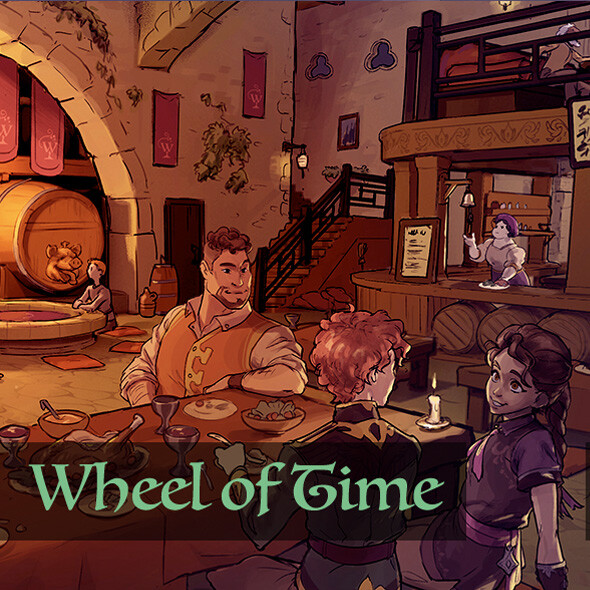 June Lo | 罗俊哲 - Wheel of Time: Winespring Inn Interior