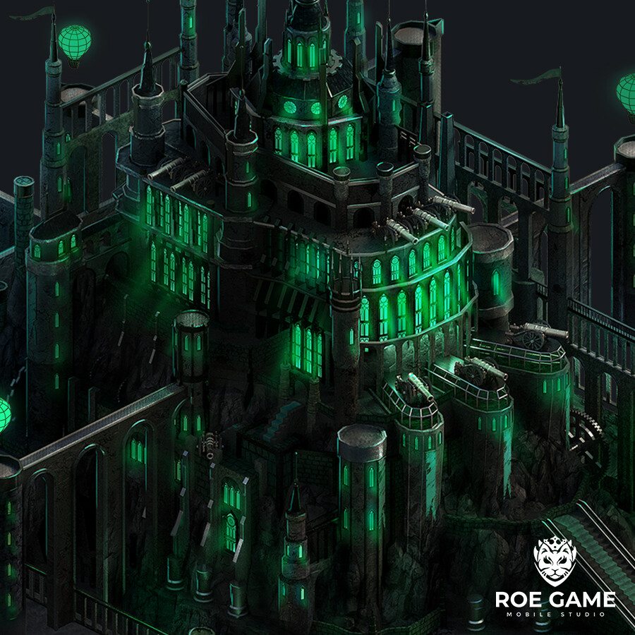 ArtStation - Castle of the Fallen/ROE