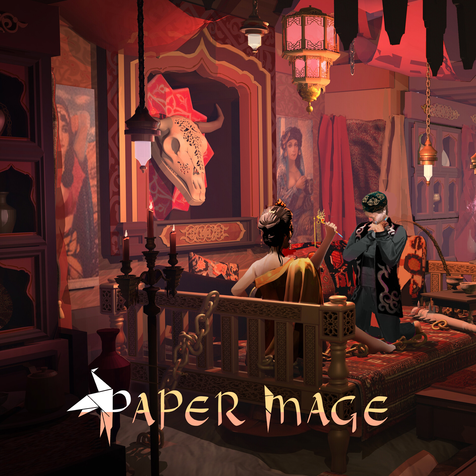 Vinci Ip - Paper Mage - Vakhtang's Room - Interior Shot
