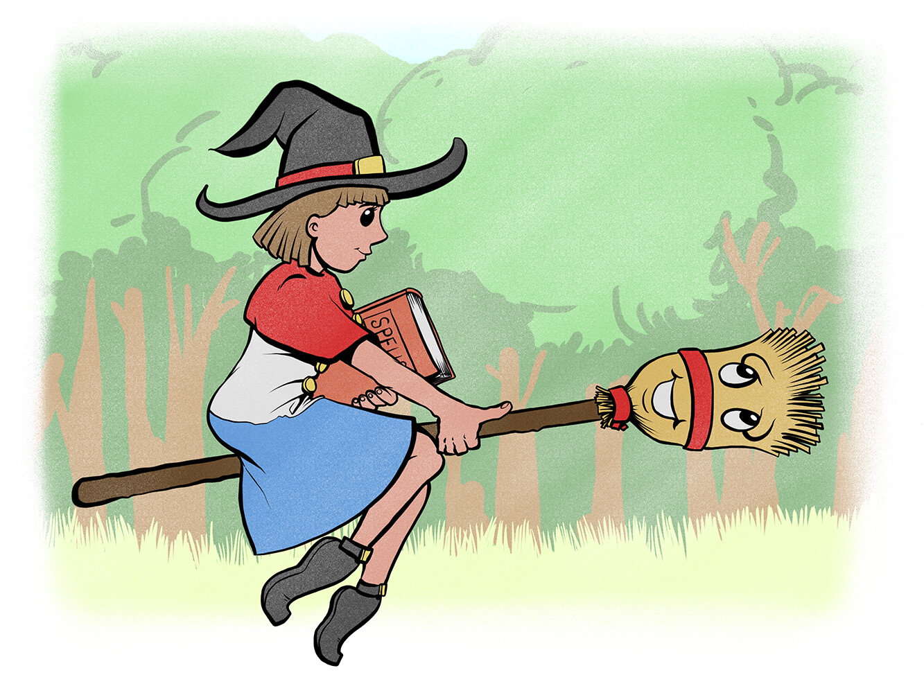 ArtStation - The ABC Witch (Children's Book)