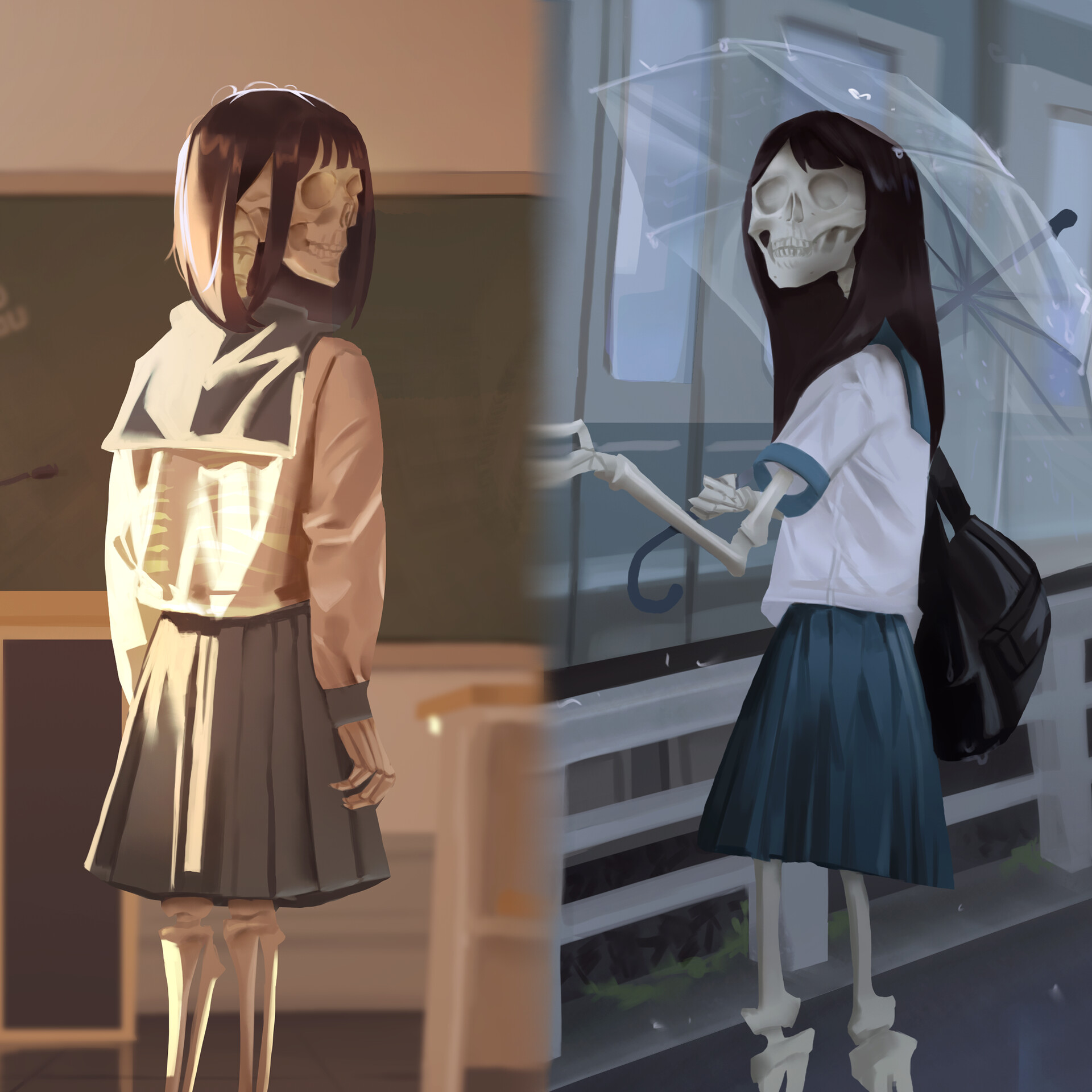 ArtStation - Skelby Color Sketches