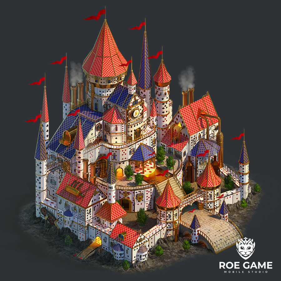 ArtStation - Castle of Cards/ROE
