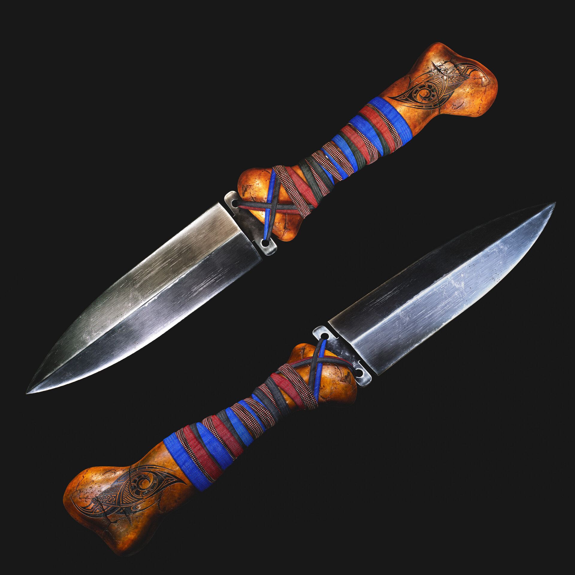 ArtStation - Bone handle knife