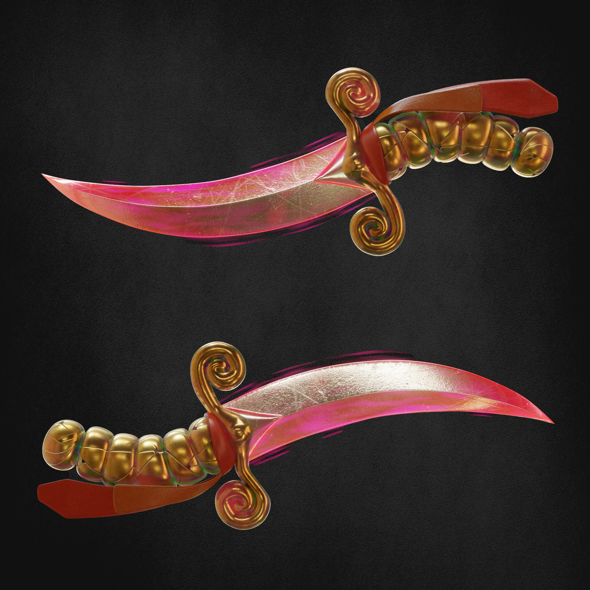 ArtStation - The Jester's Enchanted Dagger