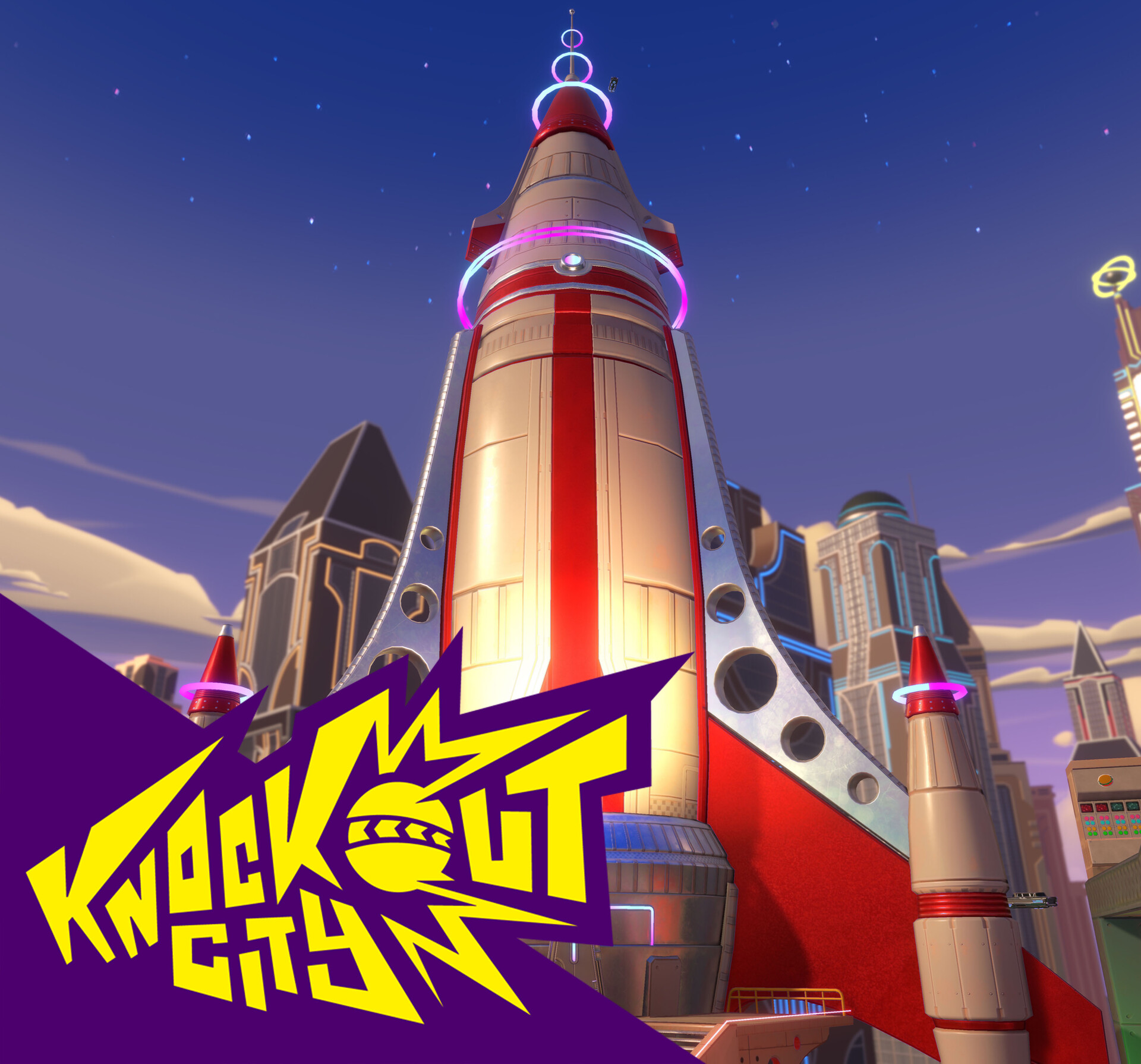 ArtStation - Knockout City Galaxy Burger