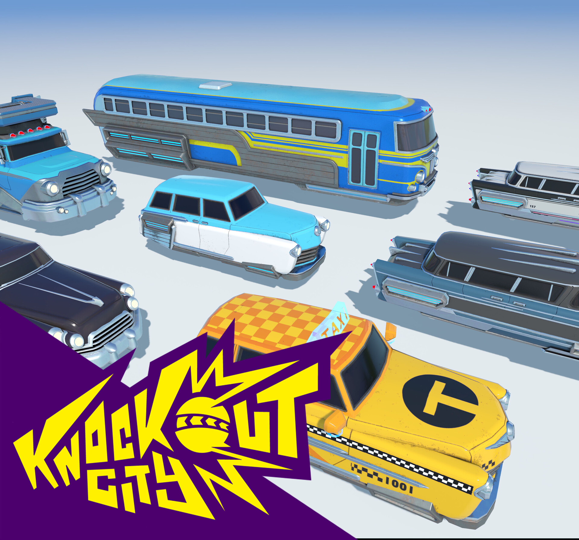 ArtStation - Knockout City Vehicles
