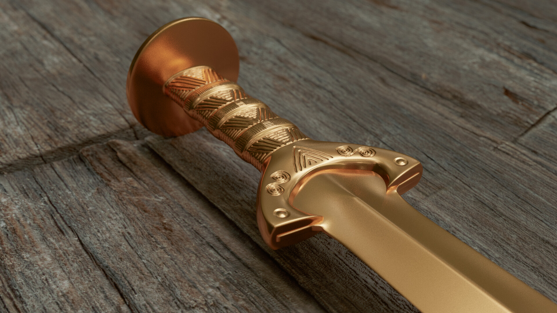 ArtStation - Bronze age sword