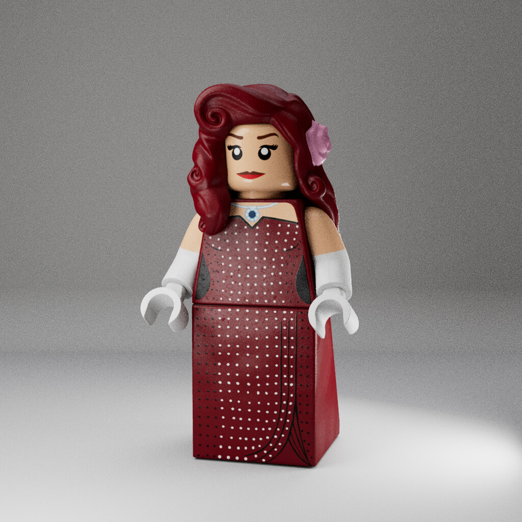 ArtStation - Lego minifigure modeling and surfacing (2018)