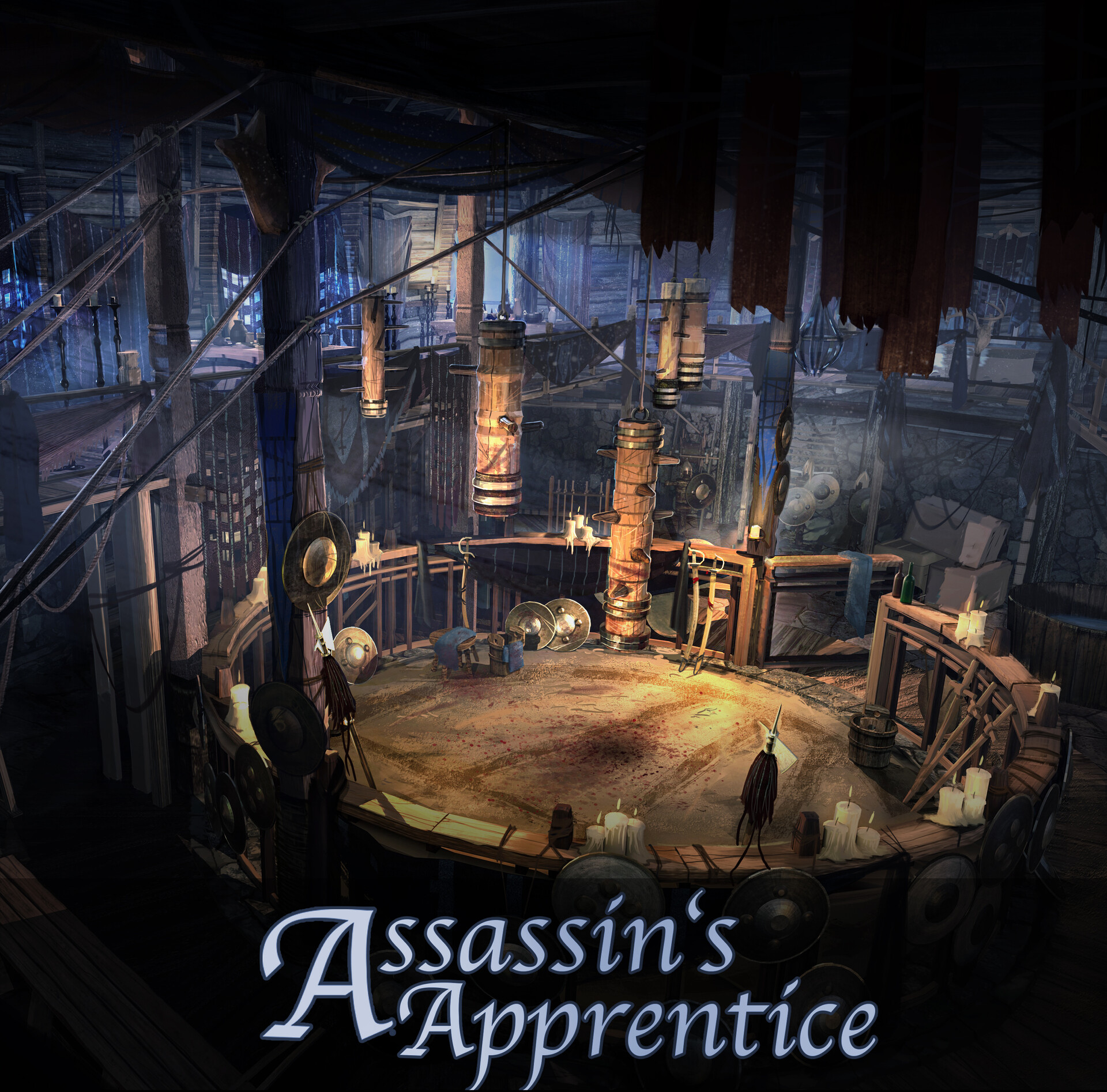 ArtStation - Assassins Apprentice - Cossack Training Grounds