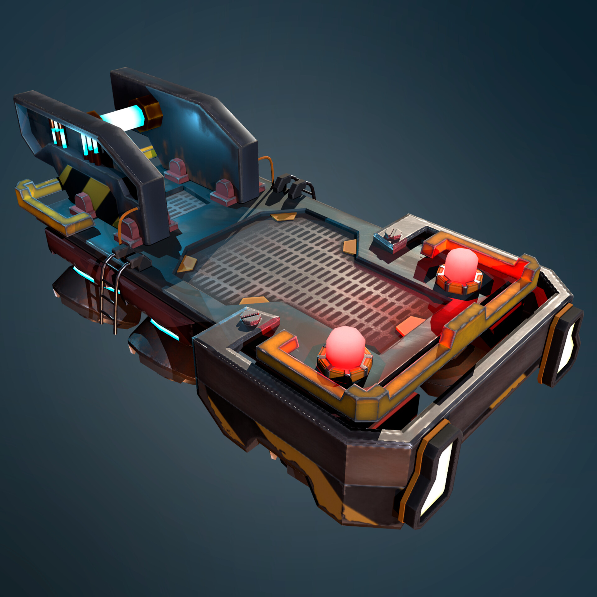 ArtStation - Cyberpunk Cargo Vehicle