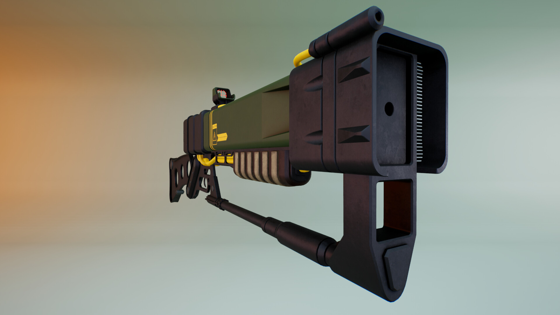 ArtStation - Laser Rifle