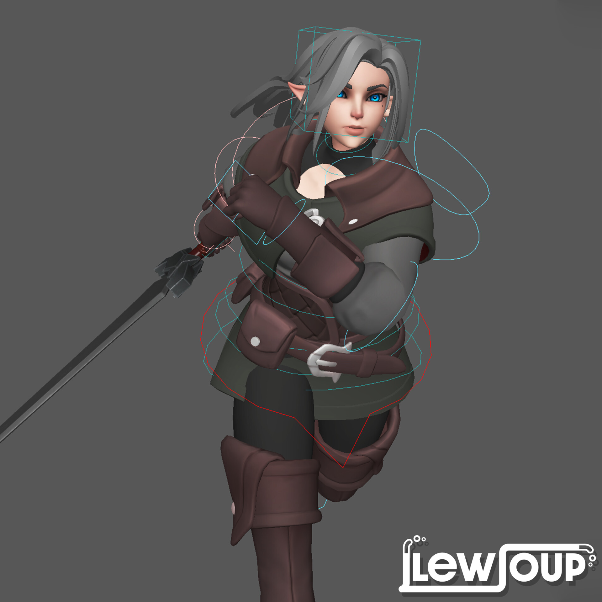 ArtStation - Animating using the AZRI Rig!