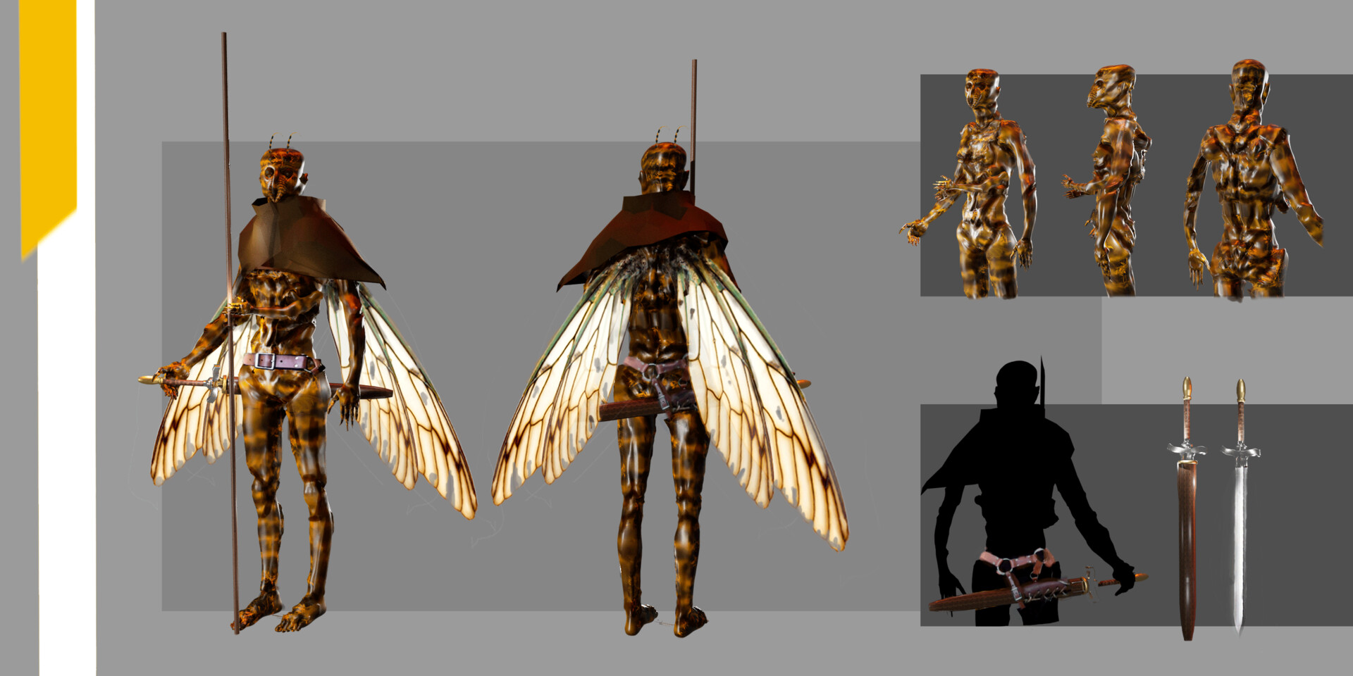 ArtStation - Warrior insect