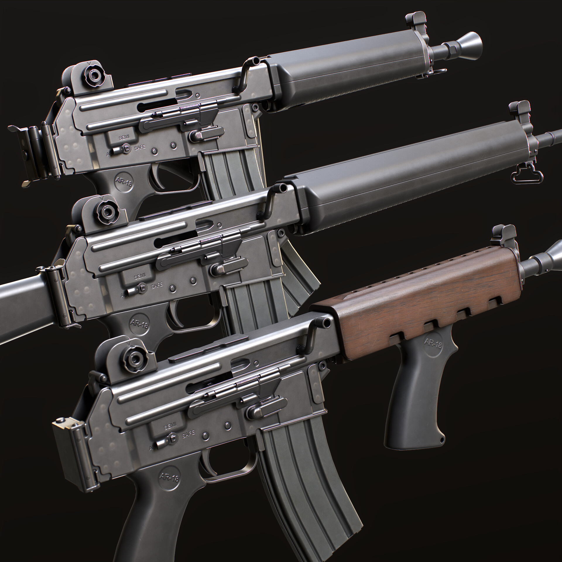 ArtStation - AR-18 series