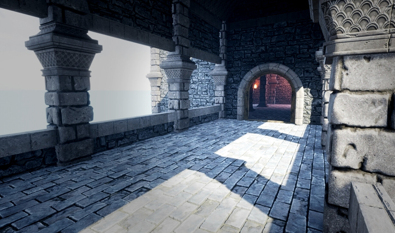 ArtStation - Castle environment (unfinished)