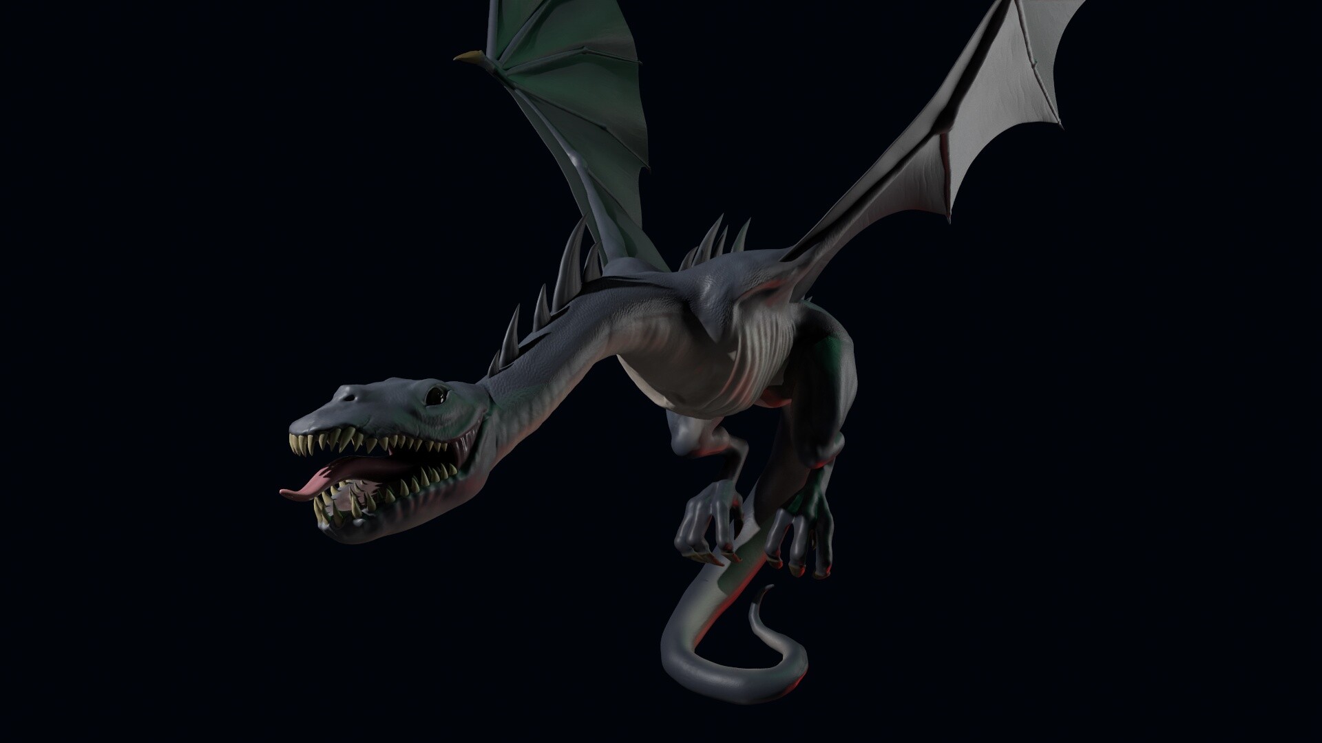 ArtStation - Fellbeast (lotr 3D fanart)