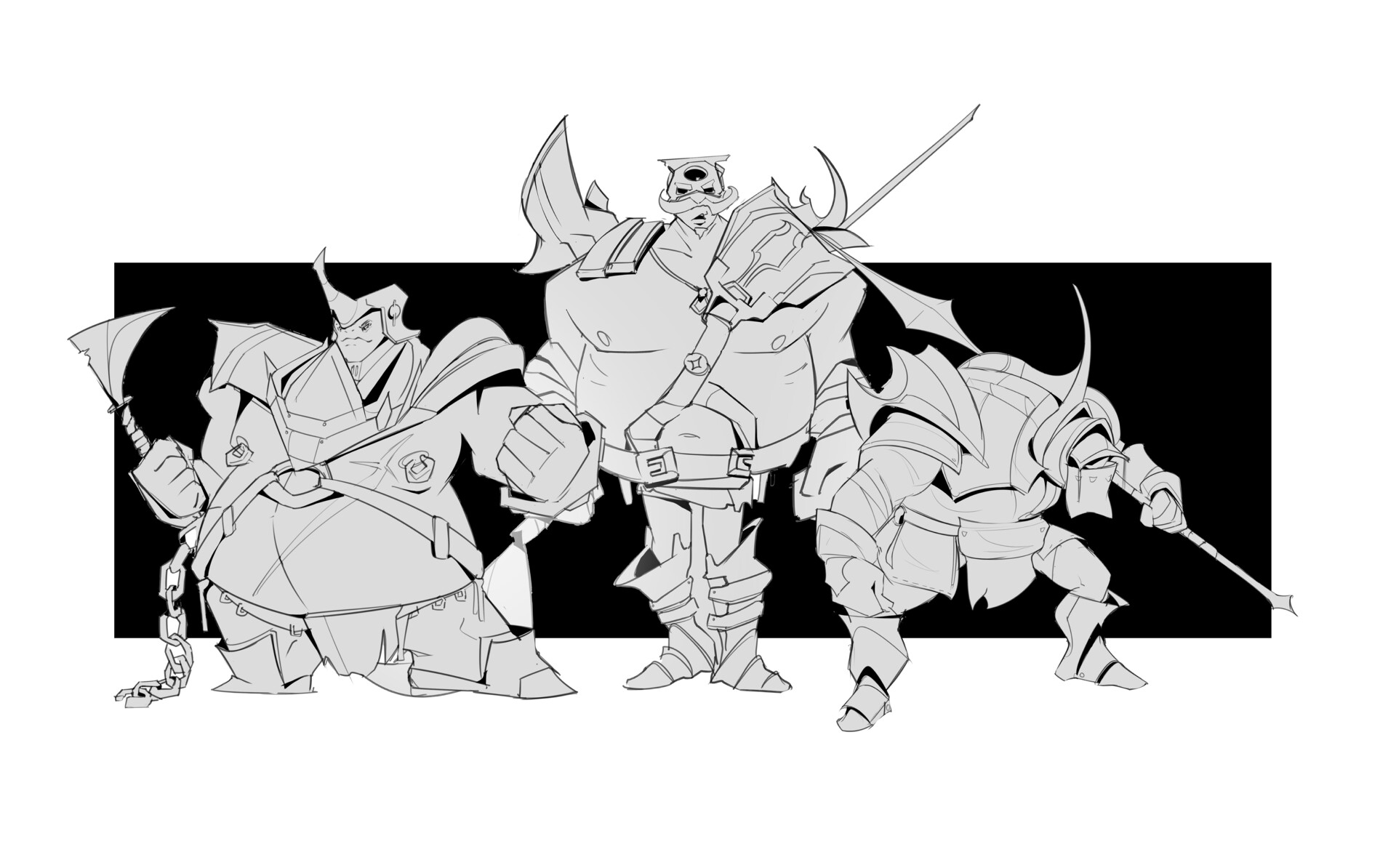 ArtStation - Gladiators Character Design