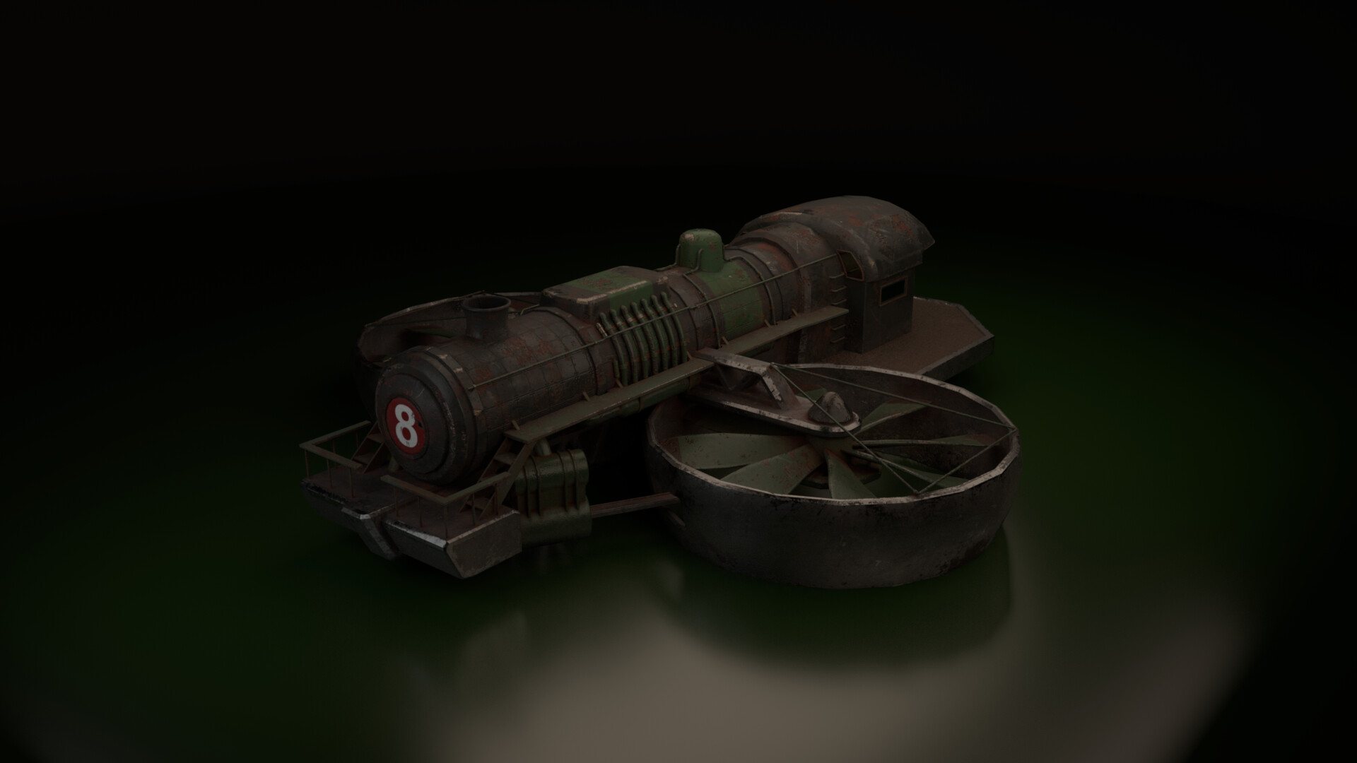 ArtStation - Impossible Creatures Train Lab