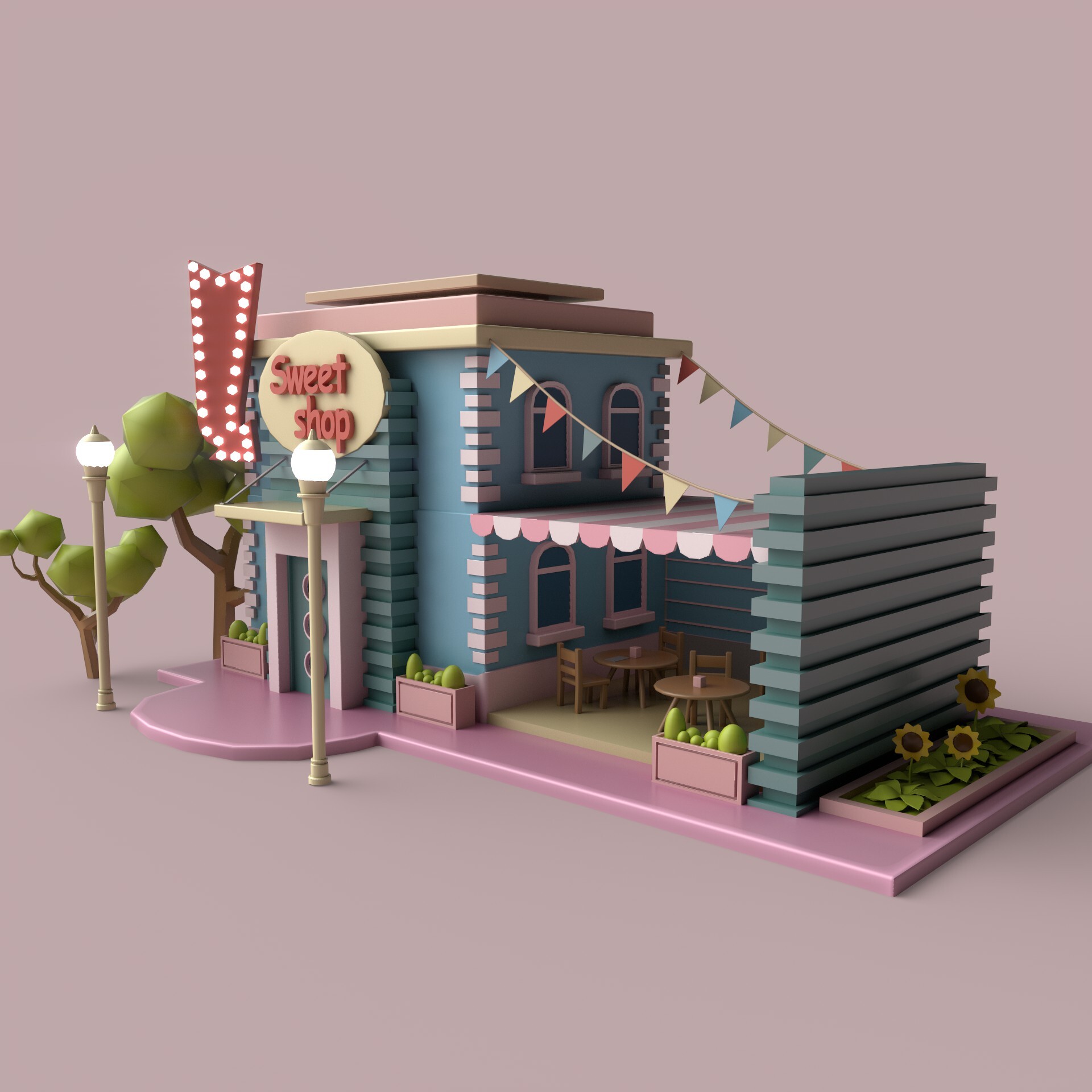 ArtStation - Candy Shop