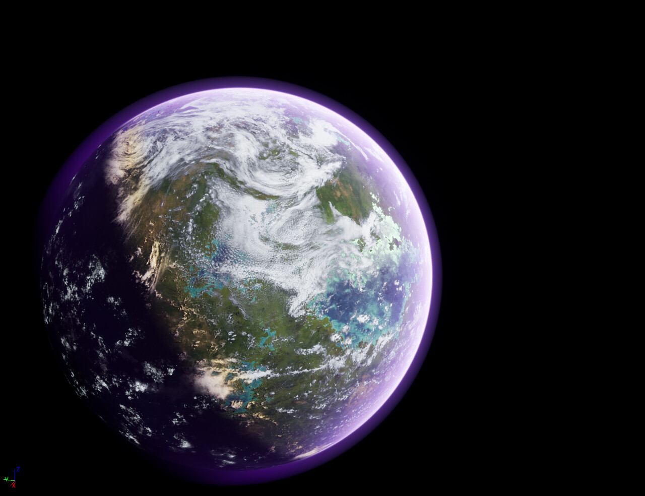 ArtStation - procedural planet blueprint unreal engine