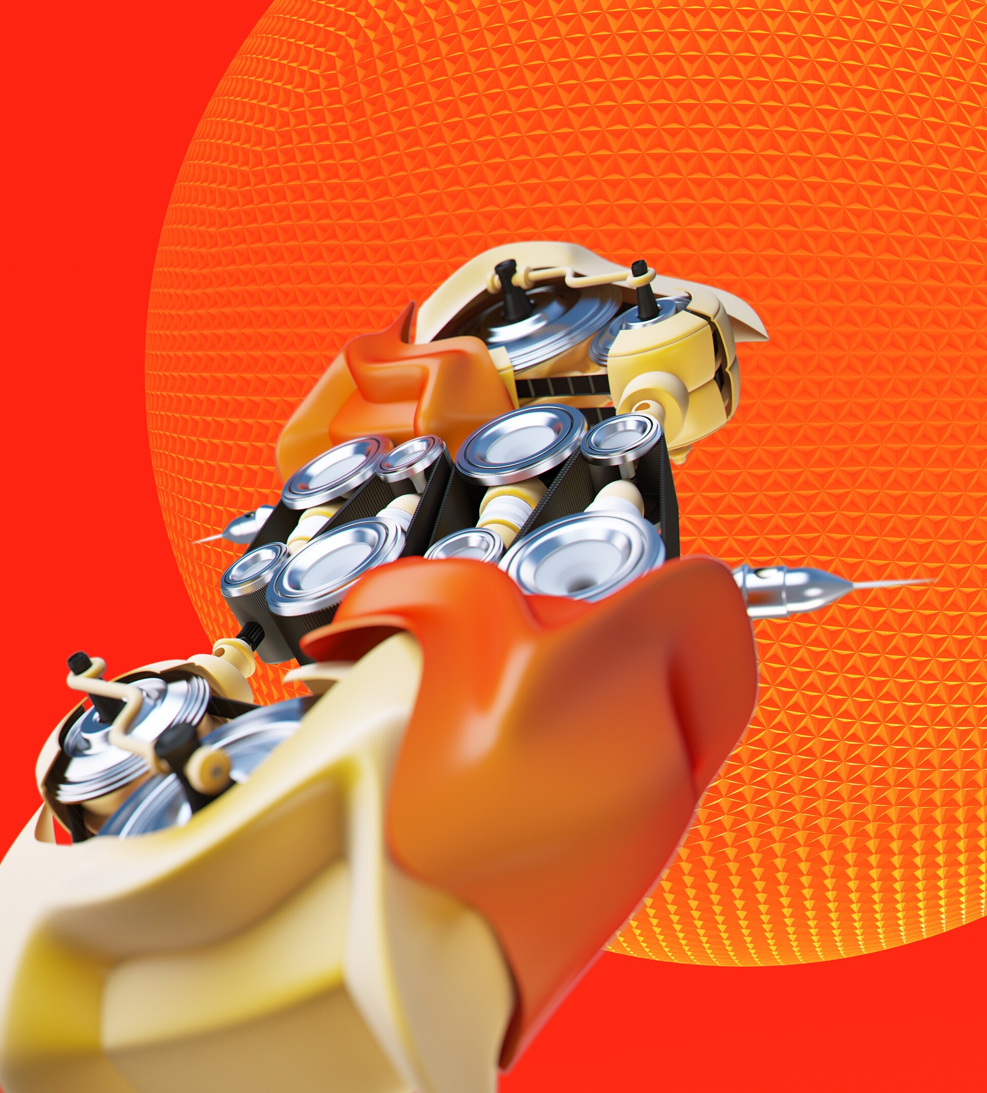 ArtStation - Render mechanics