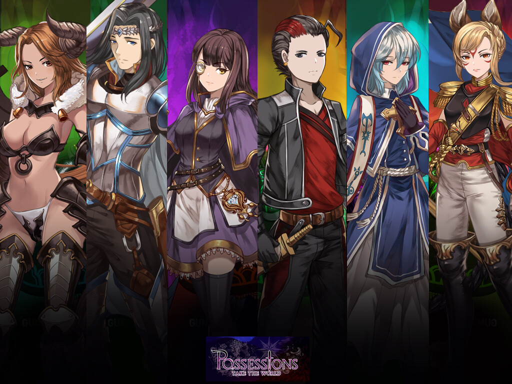 ArtStation - Commission_character design_ Main characters