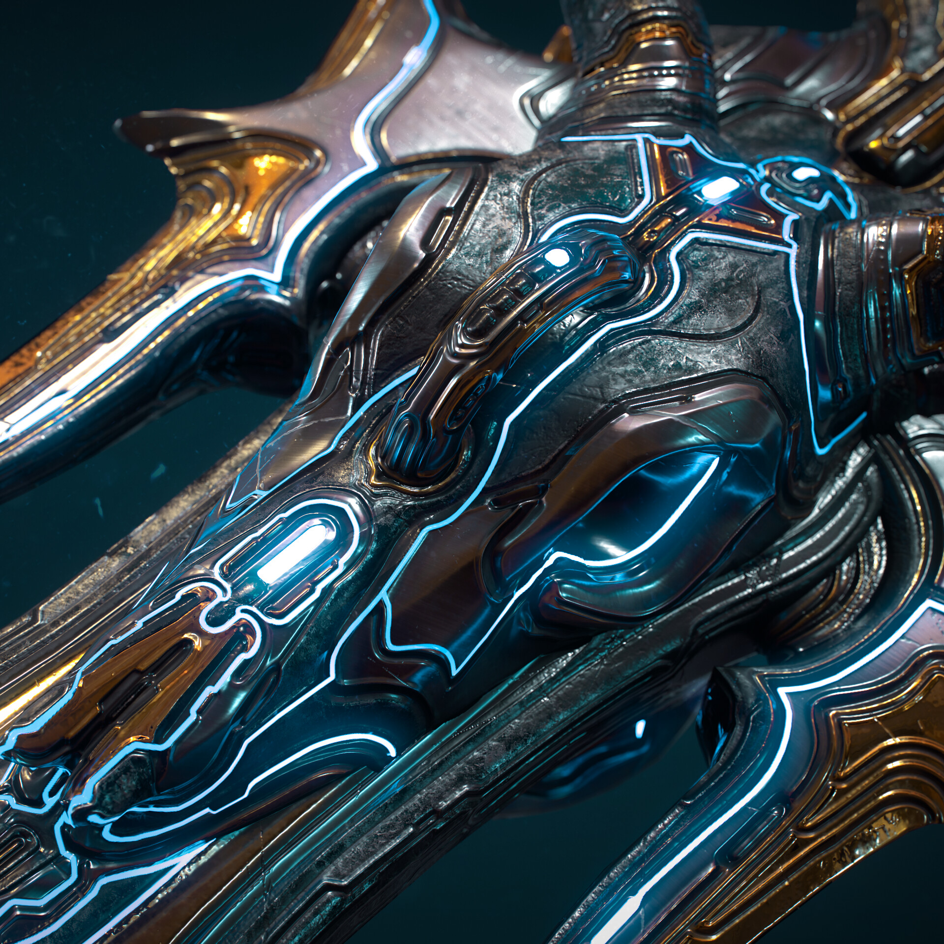 ArtStation - Sci-Fi Sword