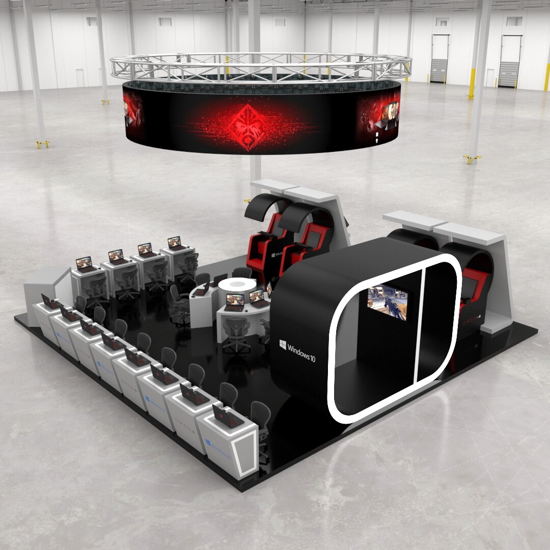 ArtStation - OMEN | GAMES CELEBRATION MEXICO 2018