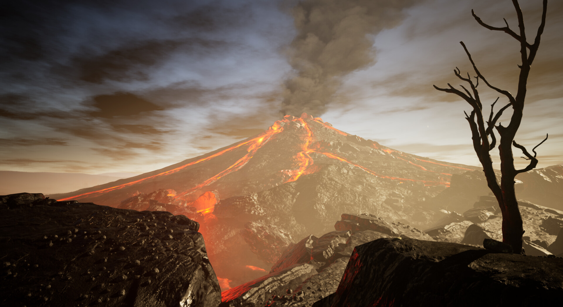 ArtStation - Volcano