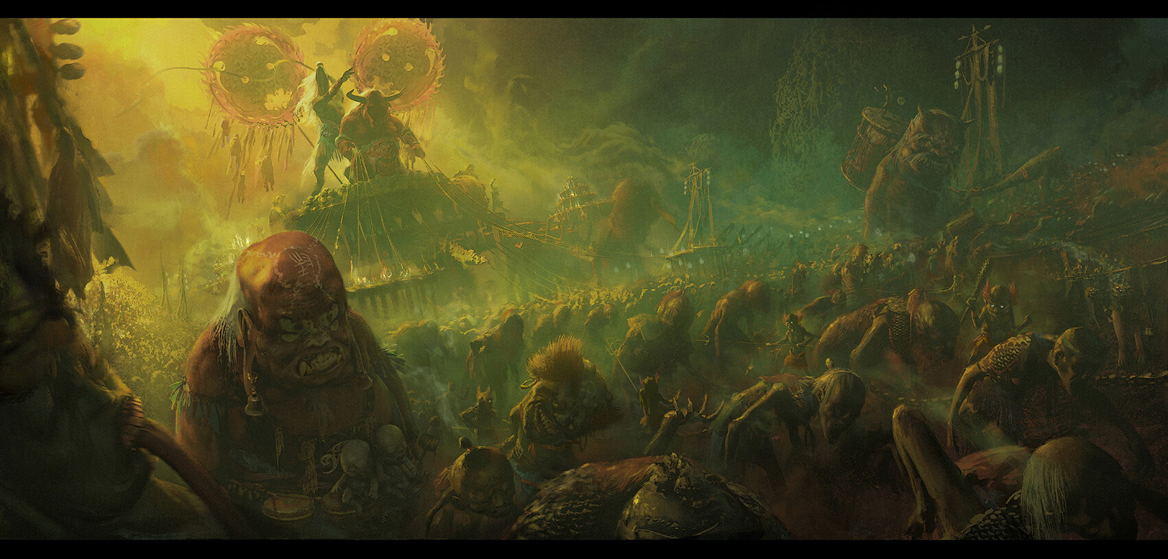 ArtStation - Chinese hell netherworld chapter one 鬼门关 第一章