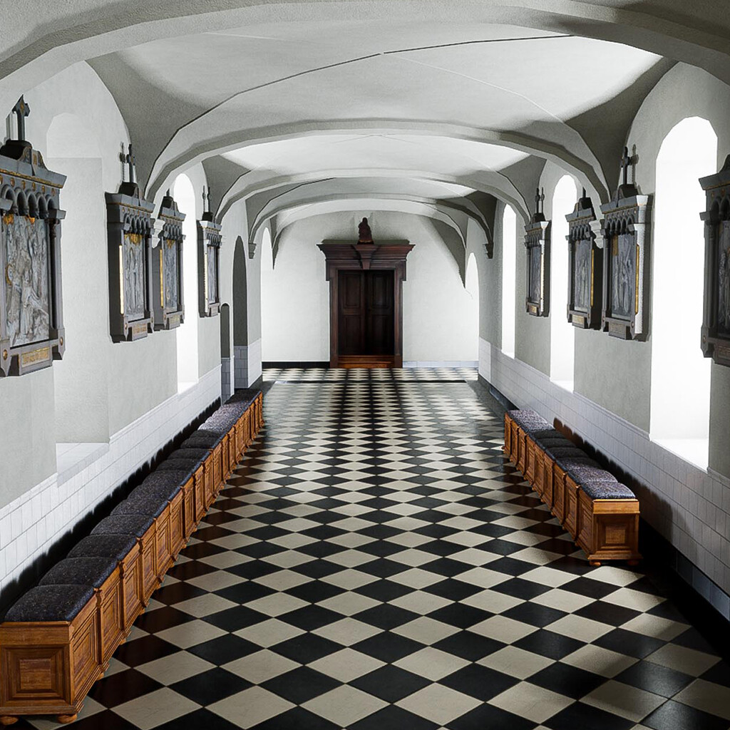 ArtStation - English Convent Hall