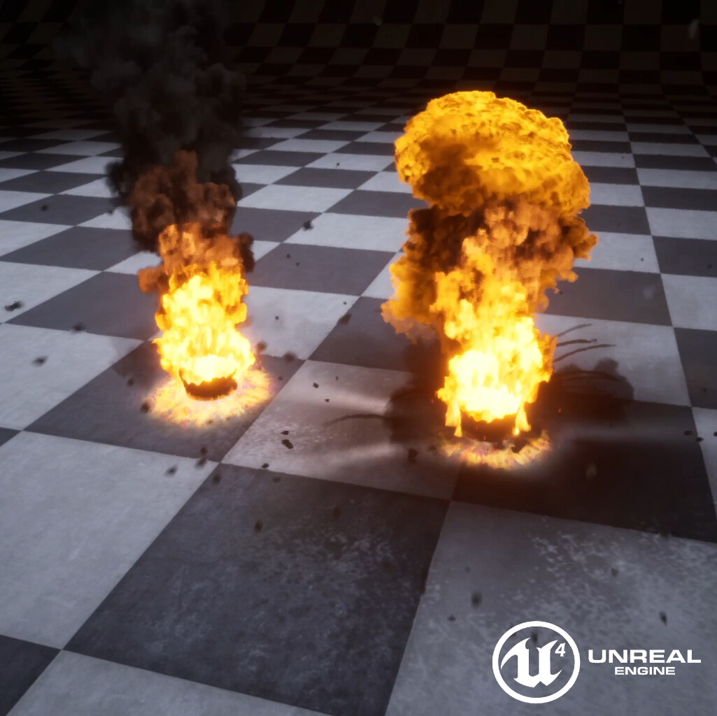 ArtStation - Unreal_Explosion_Fuel