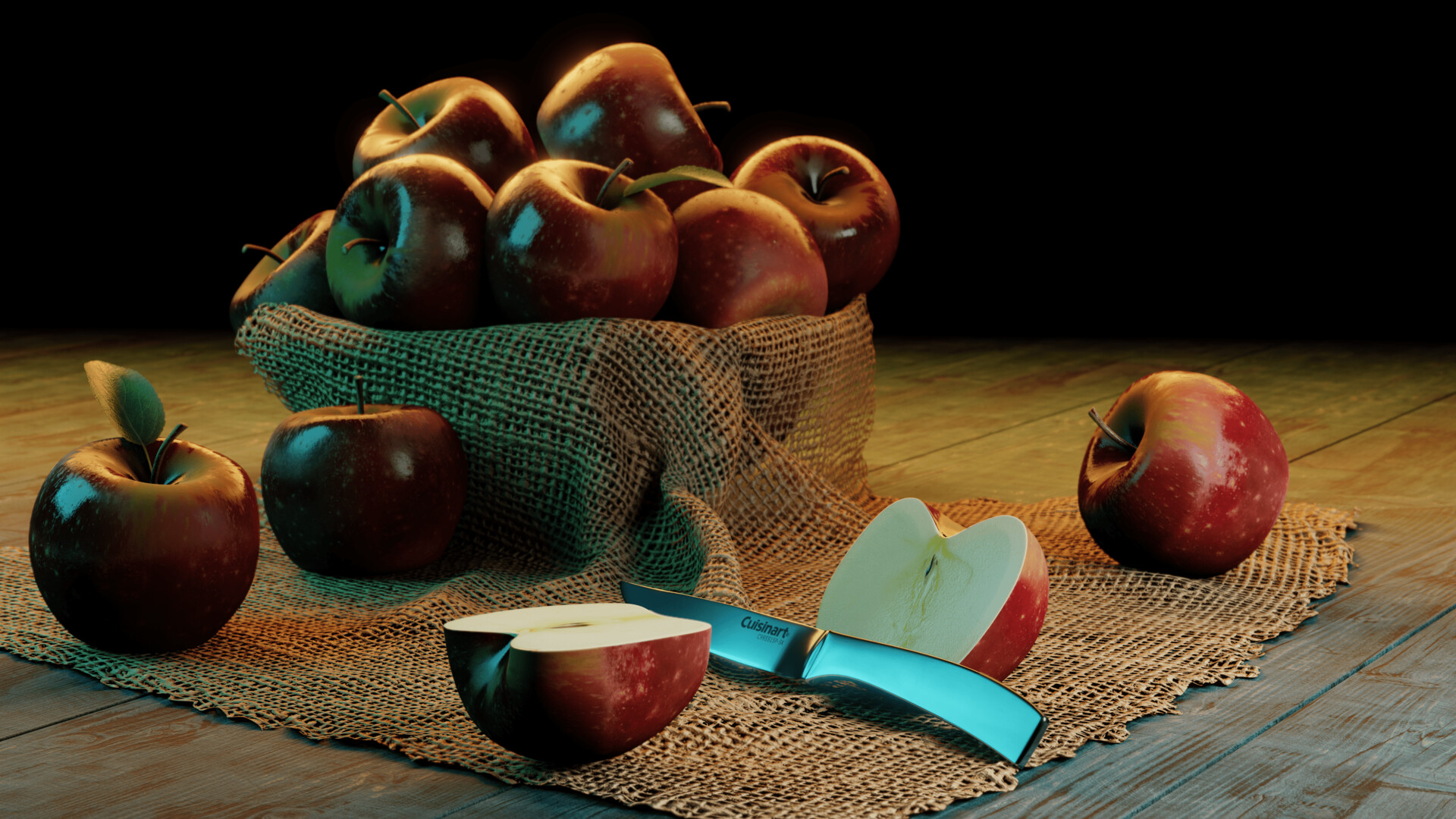 ArtStation - Basket O' Apples