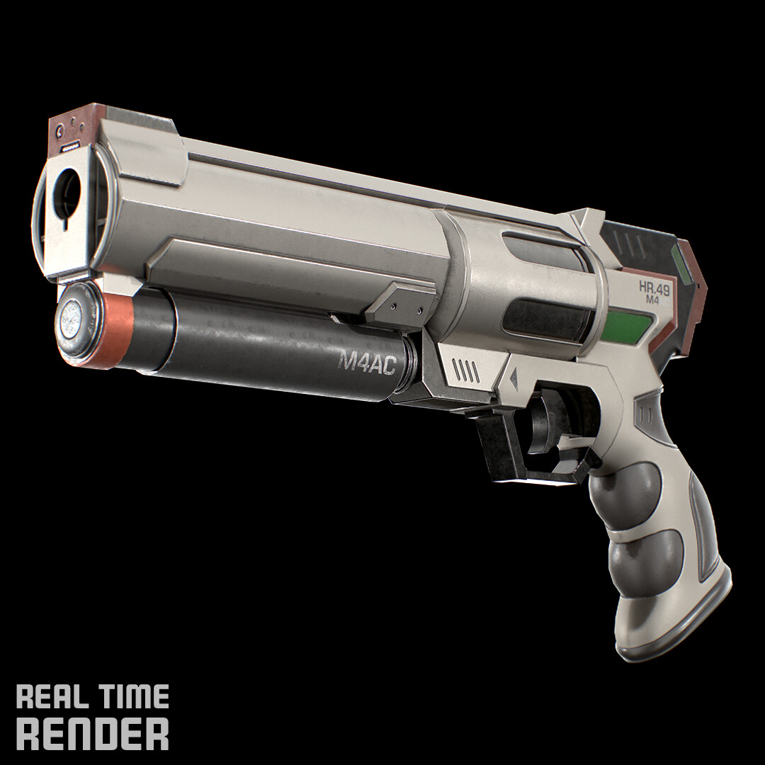ArtStation - Hybrid Revolver 49