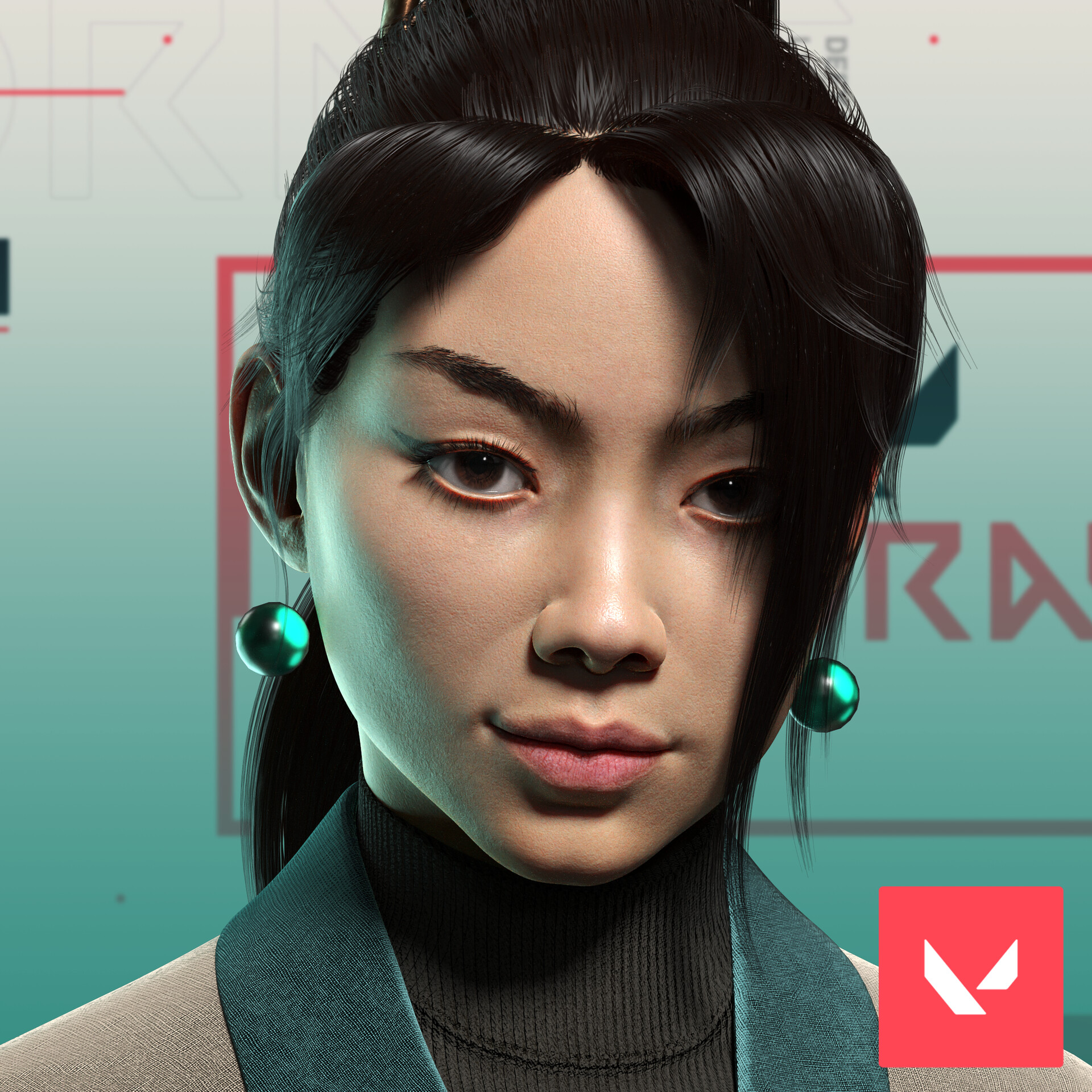 ArtStation - Realistic Sage REALTIME (VALORANT FANART)