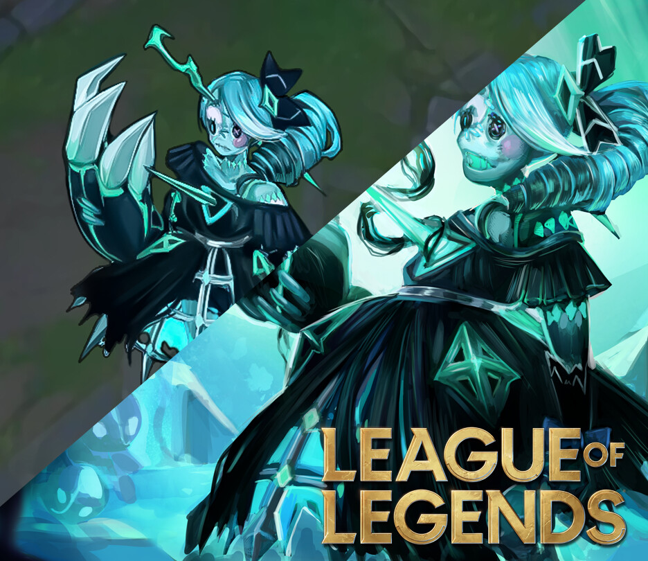 ArtStation - LOL Champion Monster Redesign: Gwen - The Unwoven