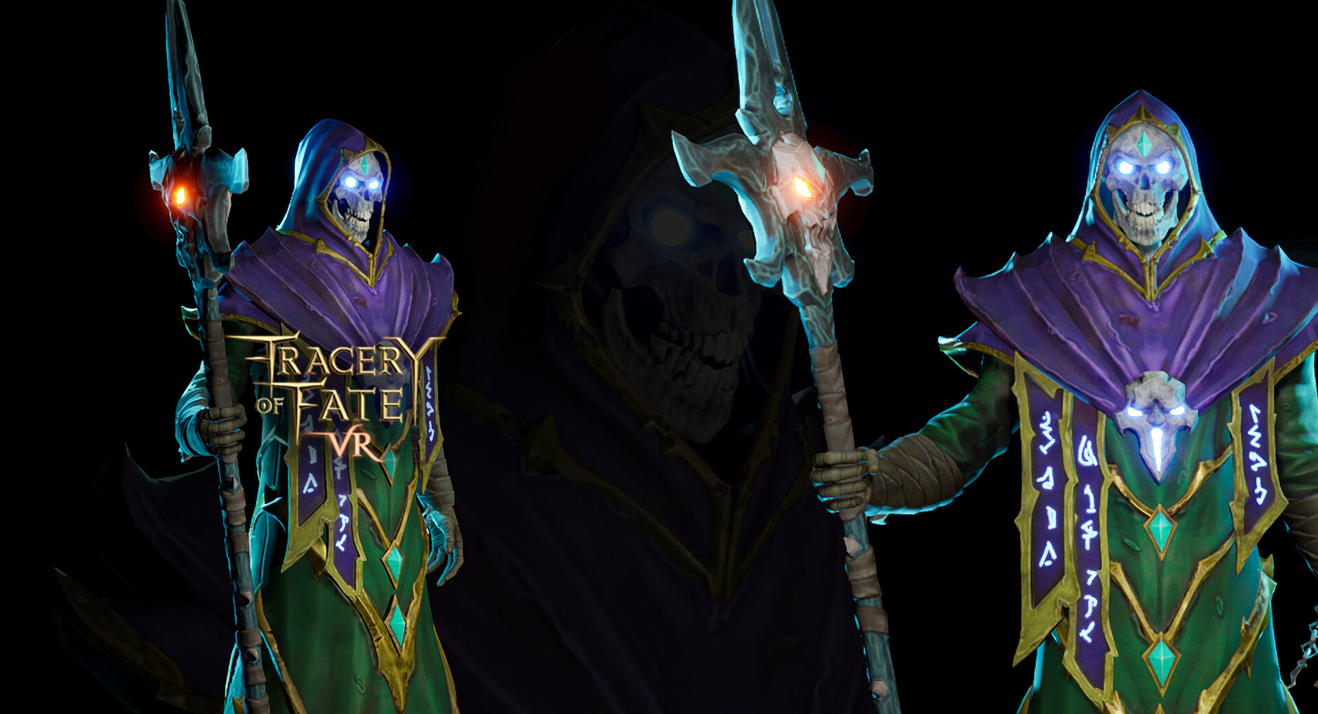 ArtStation - Tracery Of Fate - Skeleton Mage