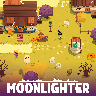 ArtStation - Moonlighter Halloween