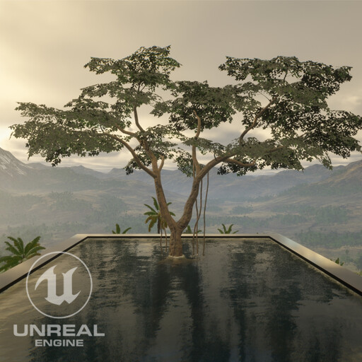 ArtStation - UE4 Scene - composition and light training