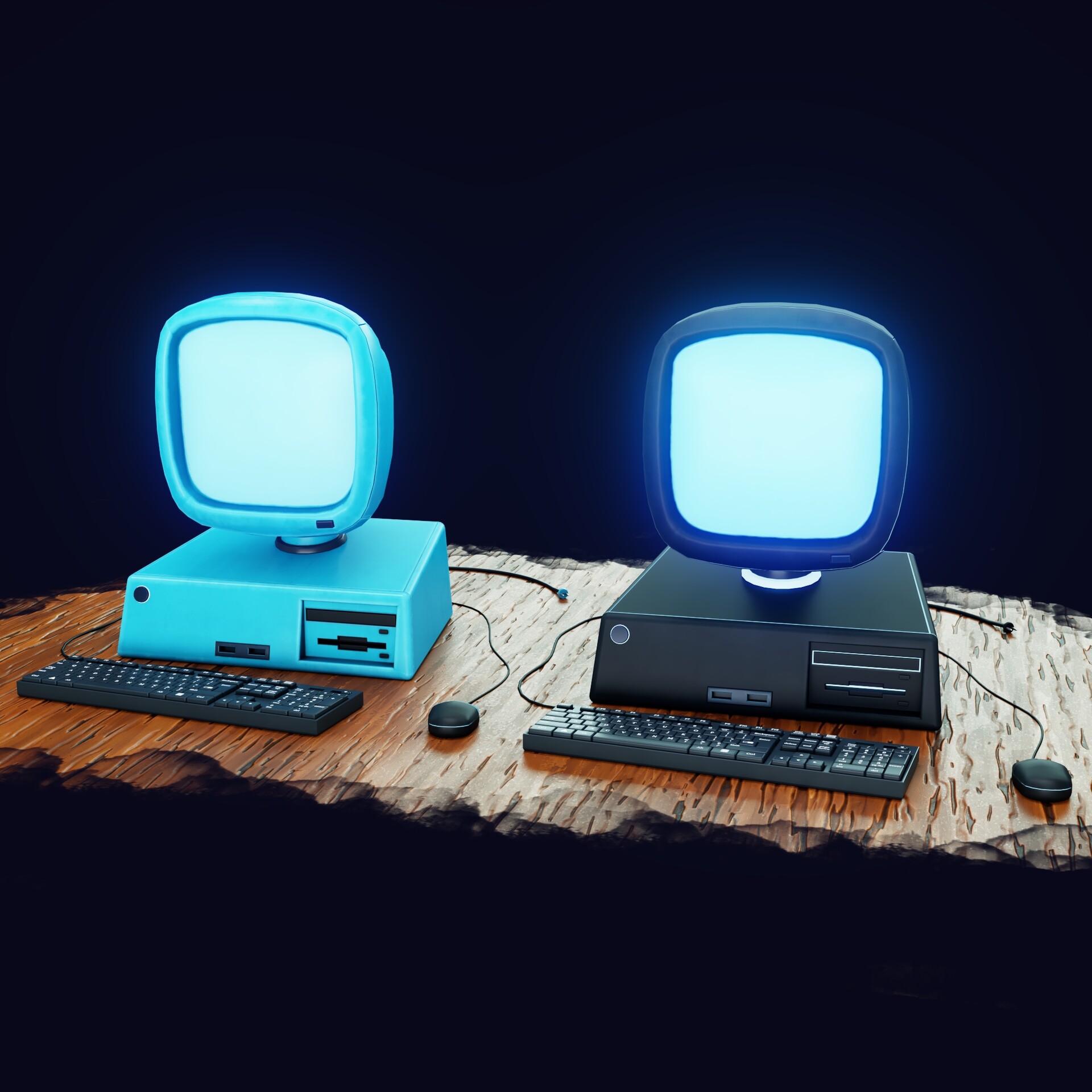 ArtStation - Stylized Computer