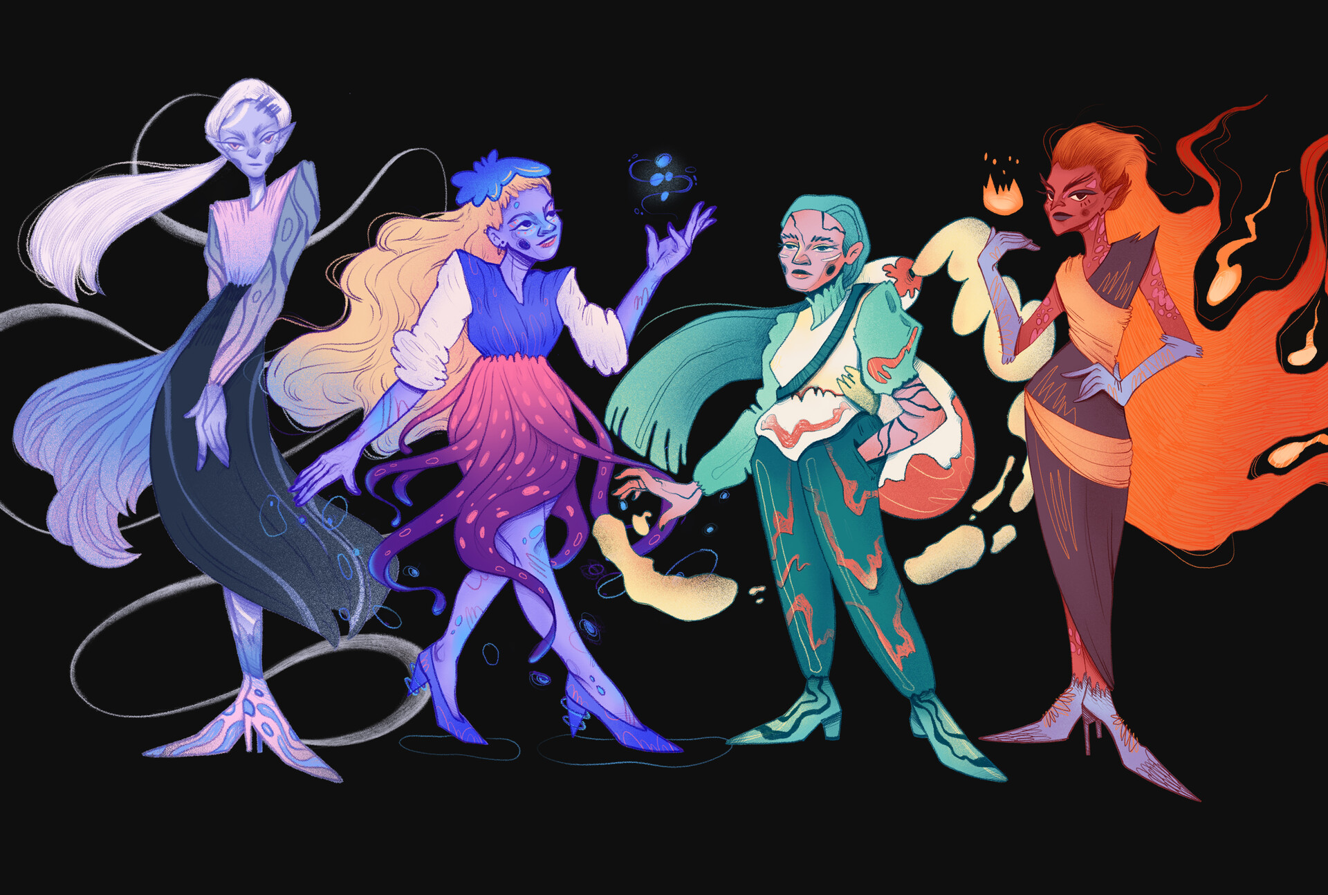 ArtStation - Elements humanization