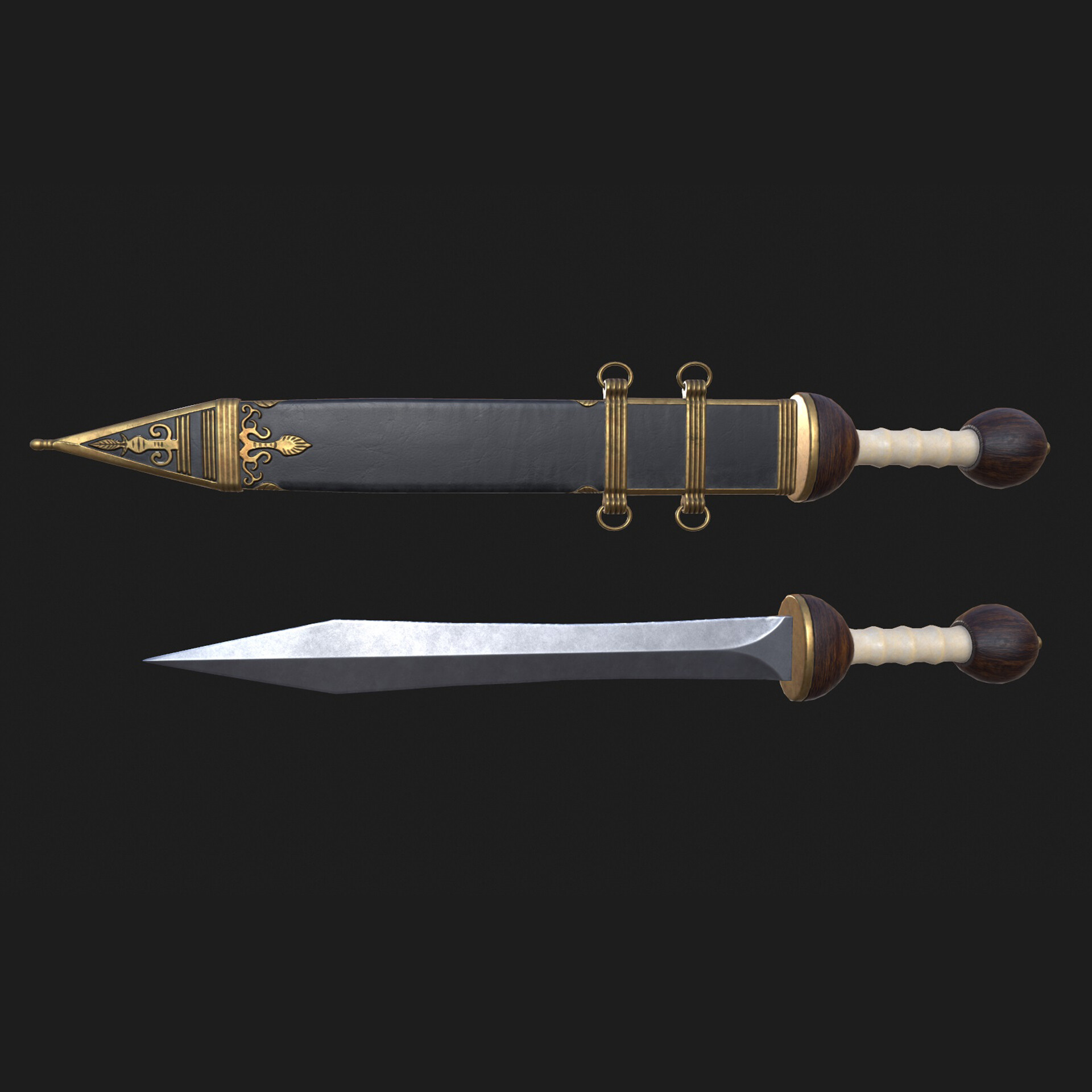 ArtStation - Gladius Sword 04