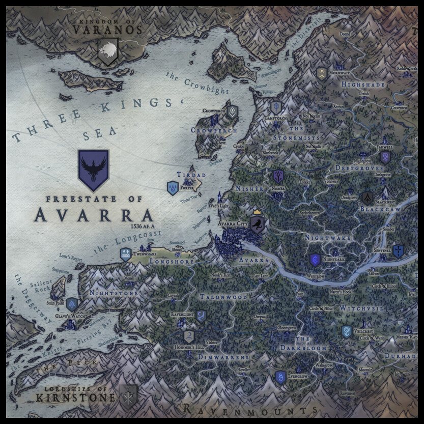 ArtStation - Nym - Maps - Avarra (old)