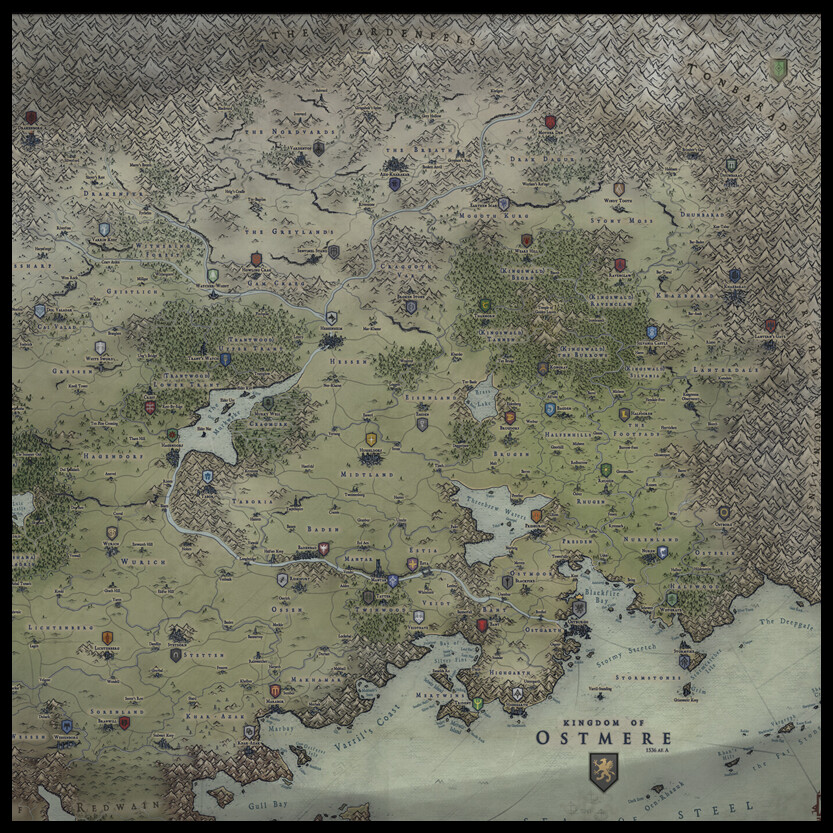 ArtStation - Nym - Map - Ostmere (old)