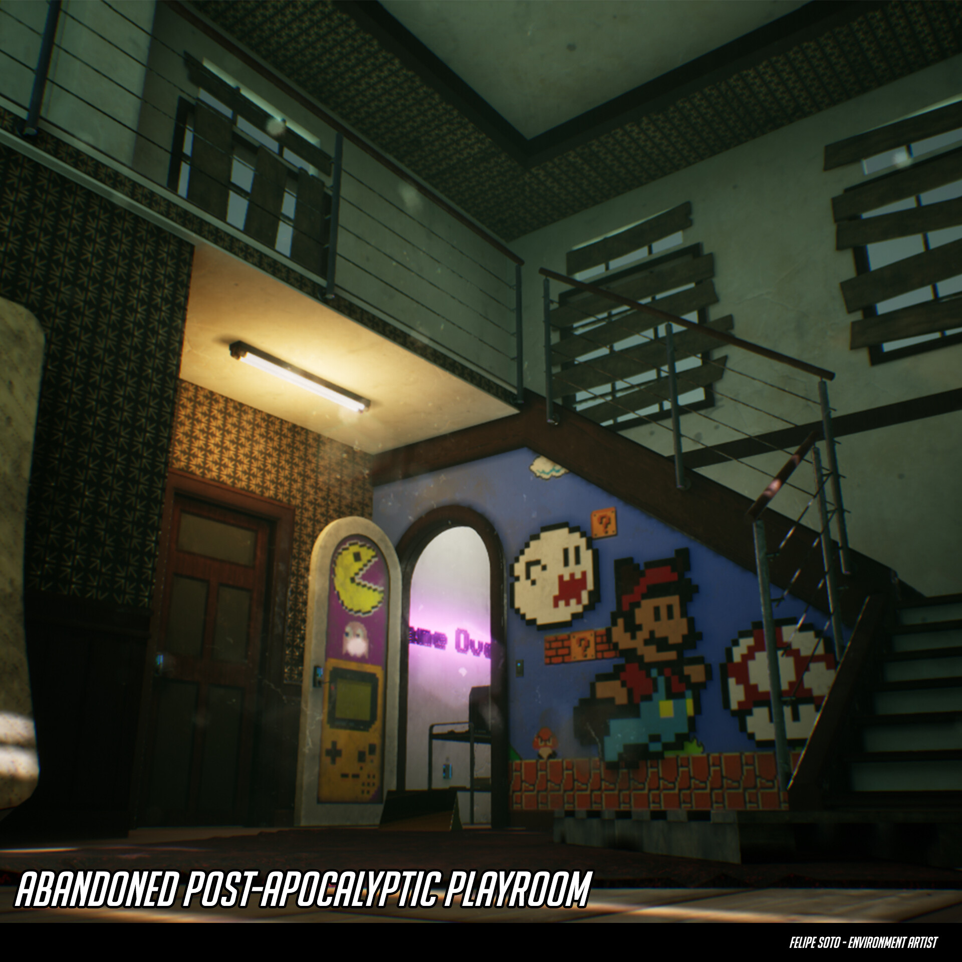 ArtStation - Abandoned Playroom