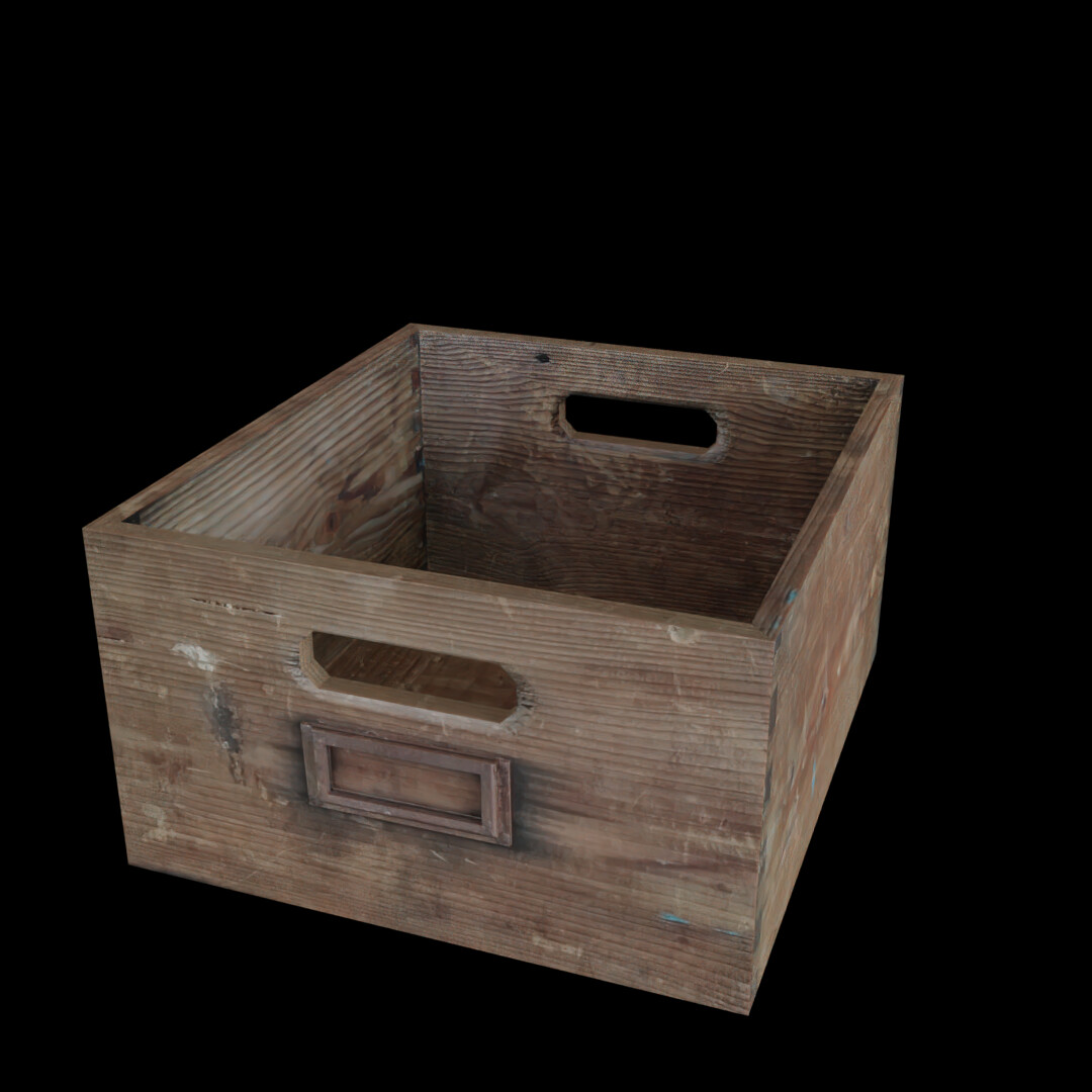 ArtStation - Wooden box