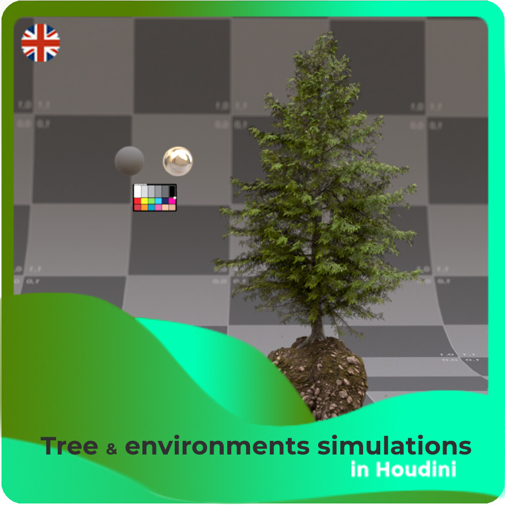 ArtStation - Quick Houdini: tree & environment simulations